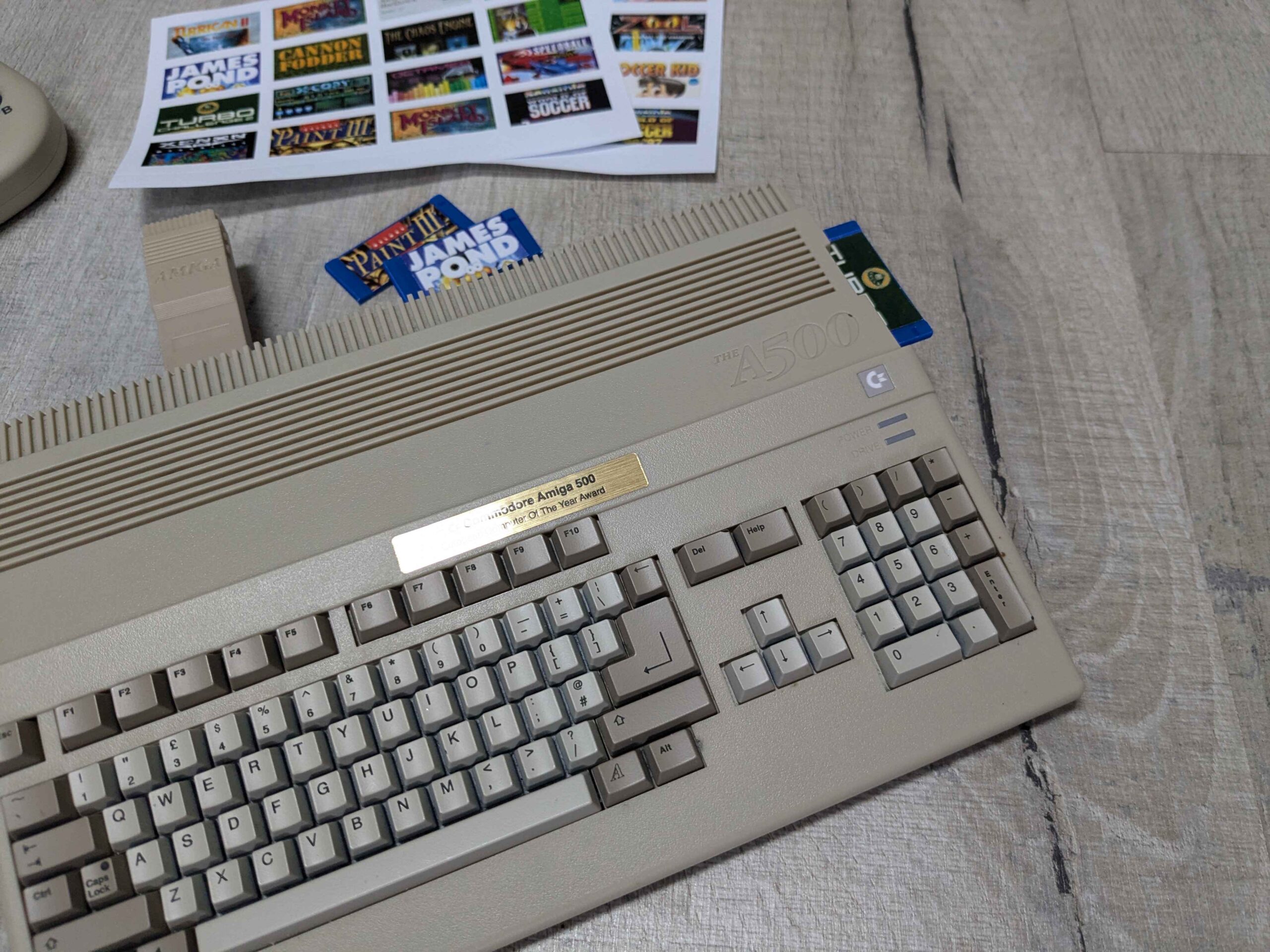 Amiga Mini Upgraded Computer - A500 mini bundle - Retro32