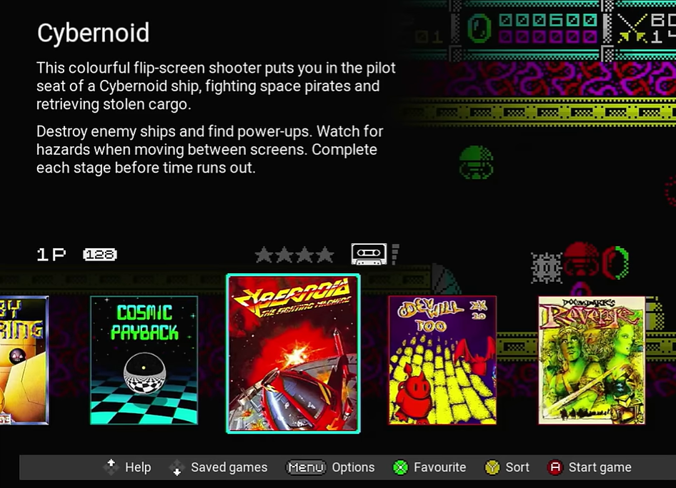 How to unlock the 9 hidden games on "The Spectrum" - Retro32