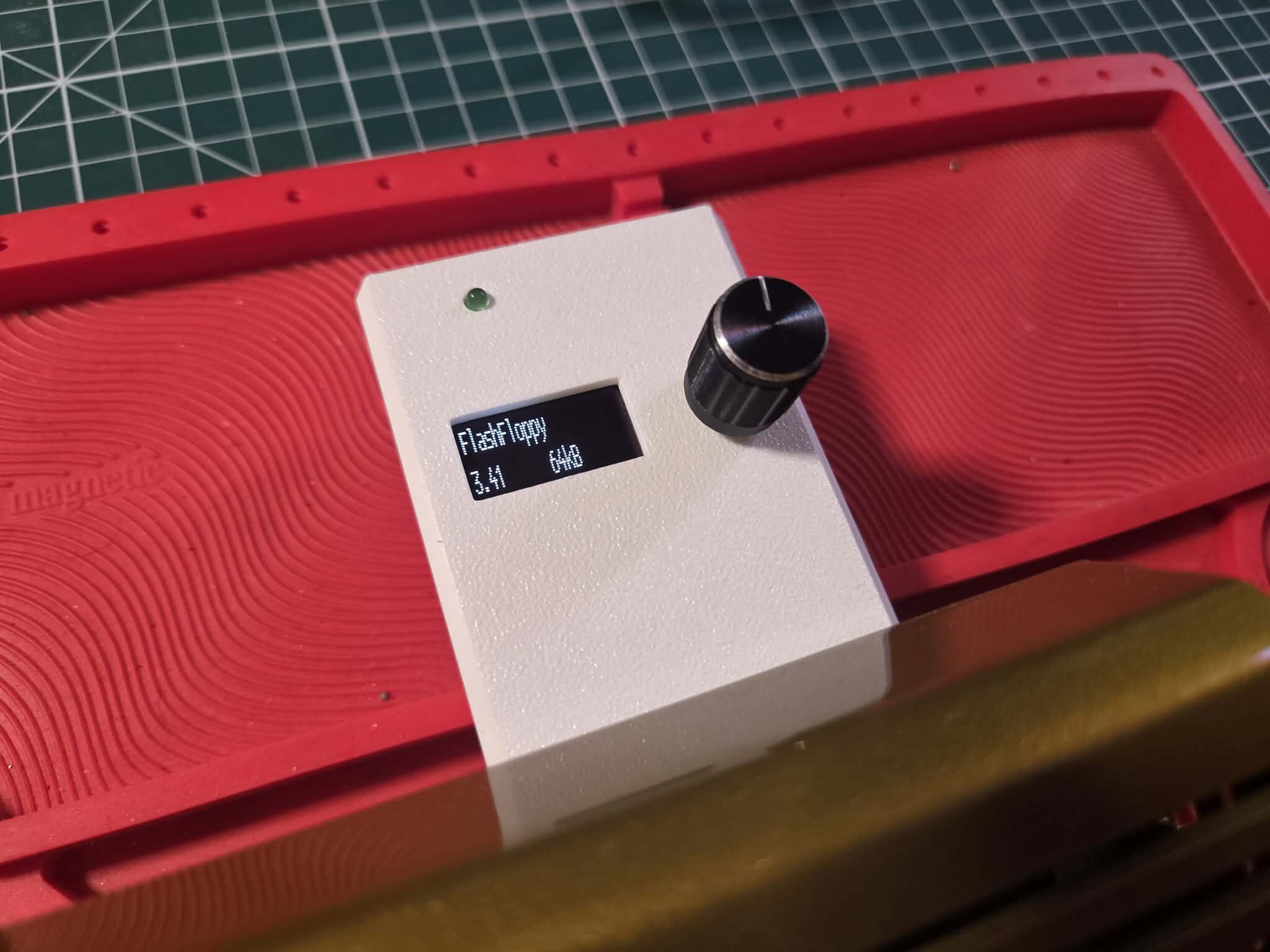 Amiga External Gotek Drive - OLED with Rotary Encoder - Retro32